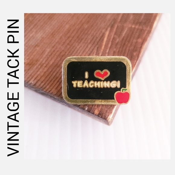 Vintage | Jewelry | Vintage Teacher Tack Pin | Poshmark